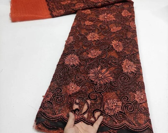 Latest Nigerian Velvet Lace Fabrics High Quality Lace African Lace ...