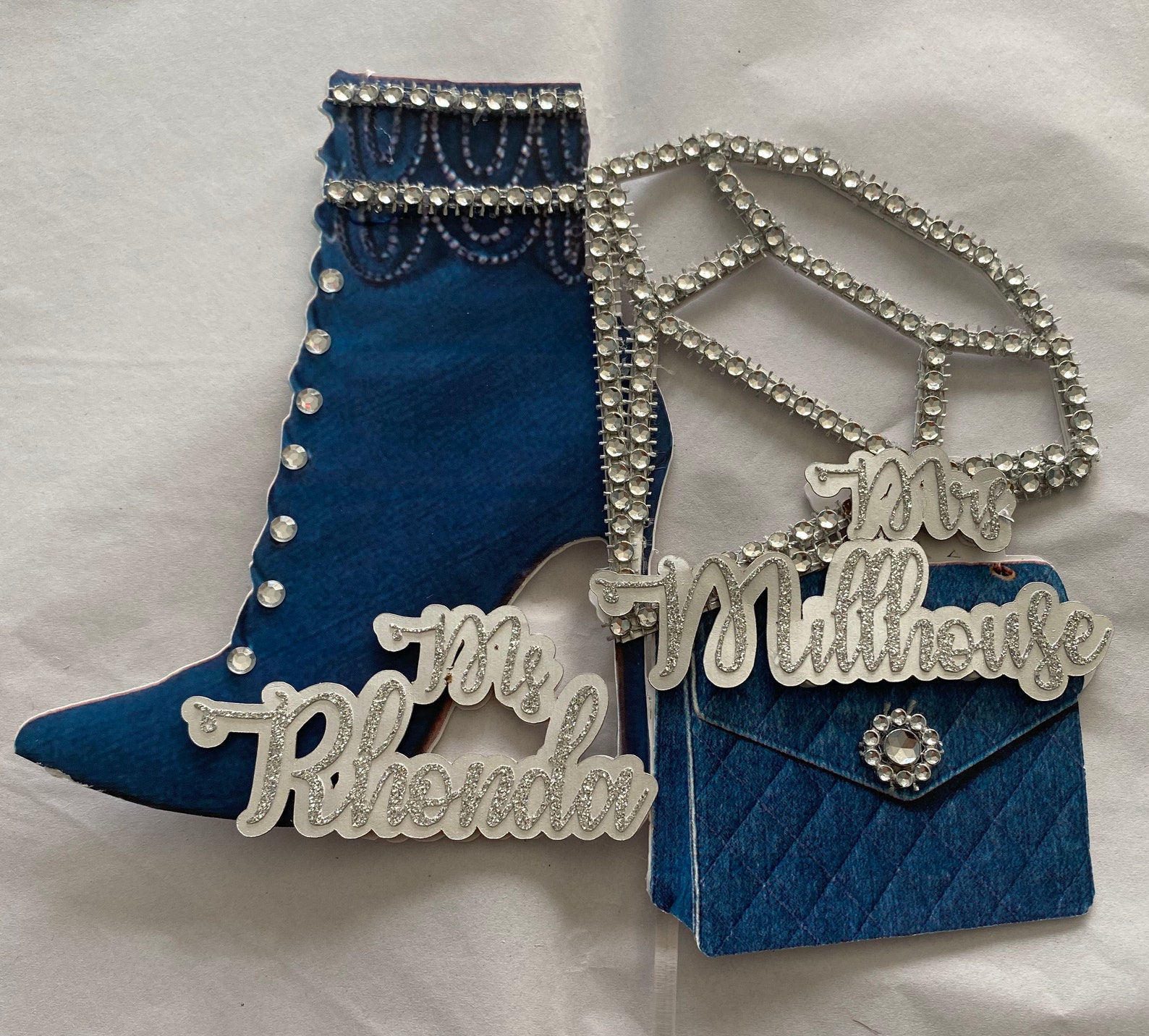 Customize Diamonds and Denim cake topper Jeans and Diamonds | Etsy