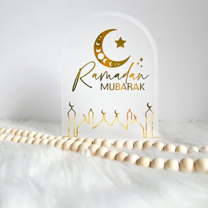 Ramadan Acrylic Sign, Ramadan Decor, Ramadan Sign, Ramadan Mubarak ...