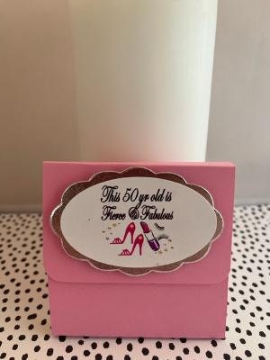 50th Birthday Notepad Favors, Party Favors, Birthday Favors, Ladies ...