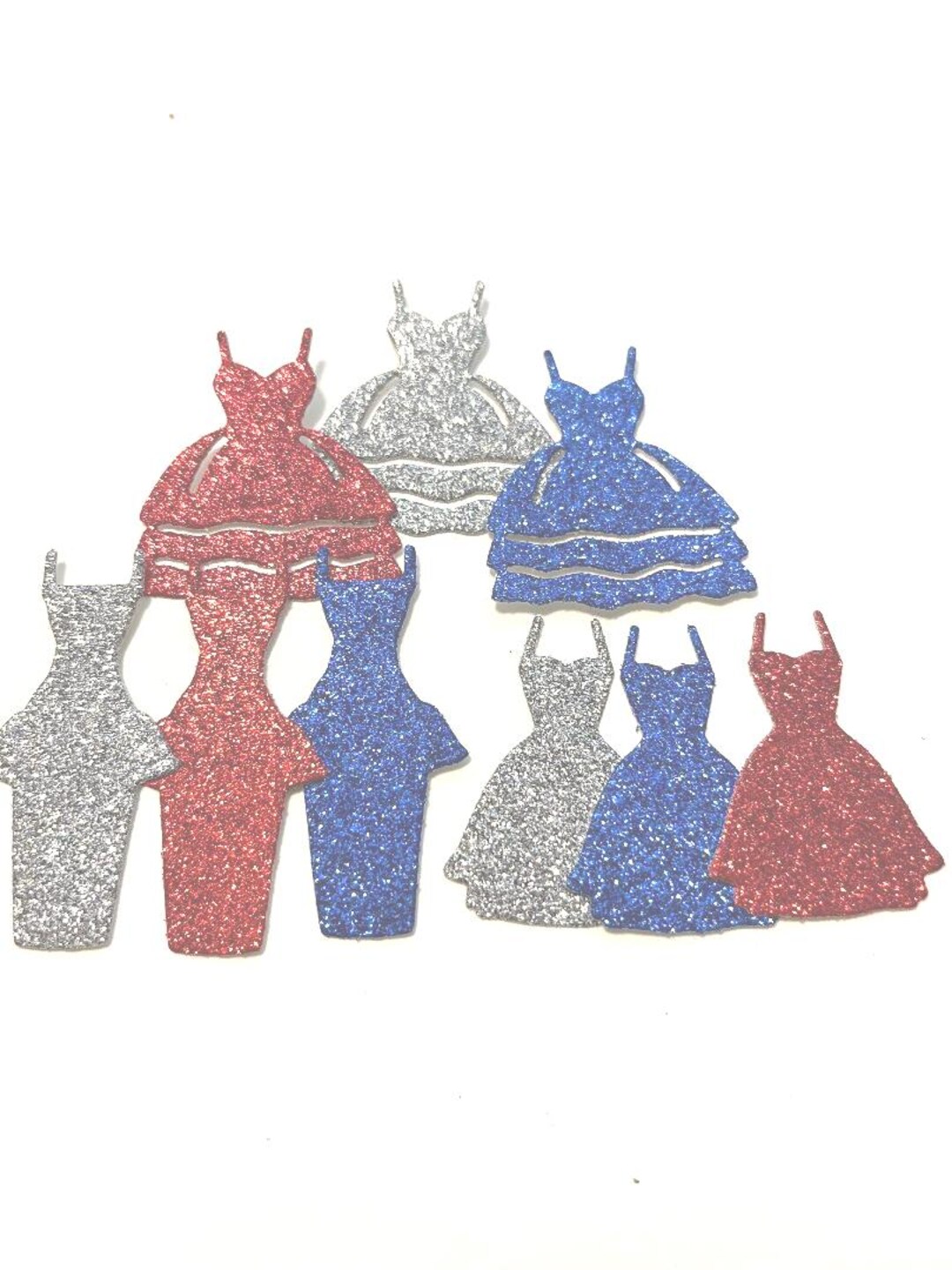 Paper Dress Cut Outs/paper Dresses/die Cut Dresses-dress Shapes/free ...
