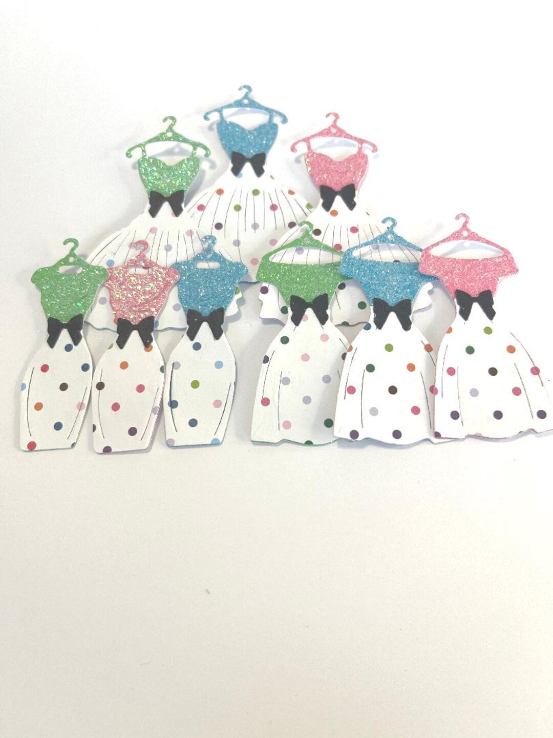 Paper Dress Cut Outs/dress Cut Outs/die Cut Dresses/free SHIPPING in U ...