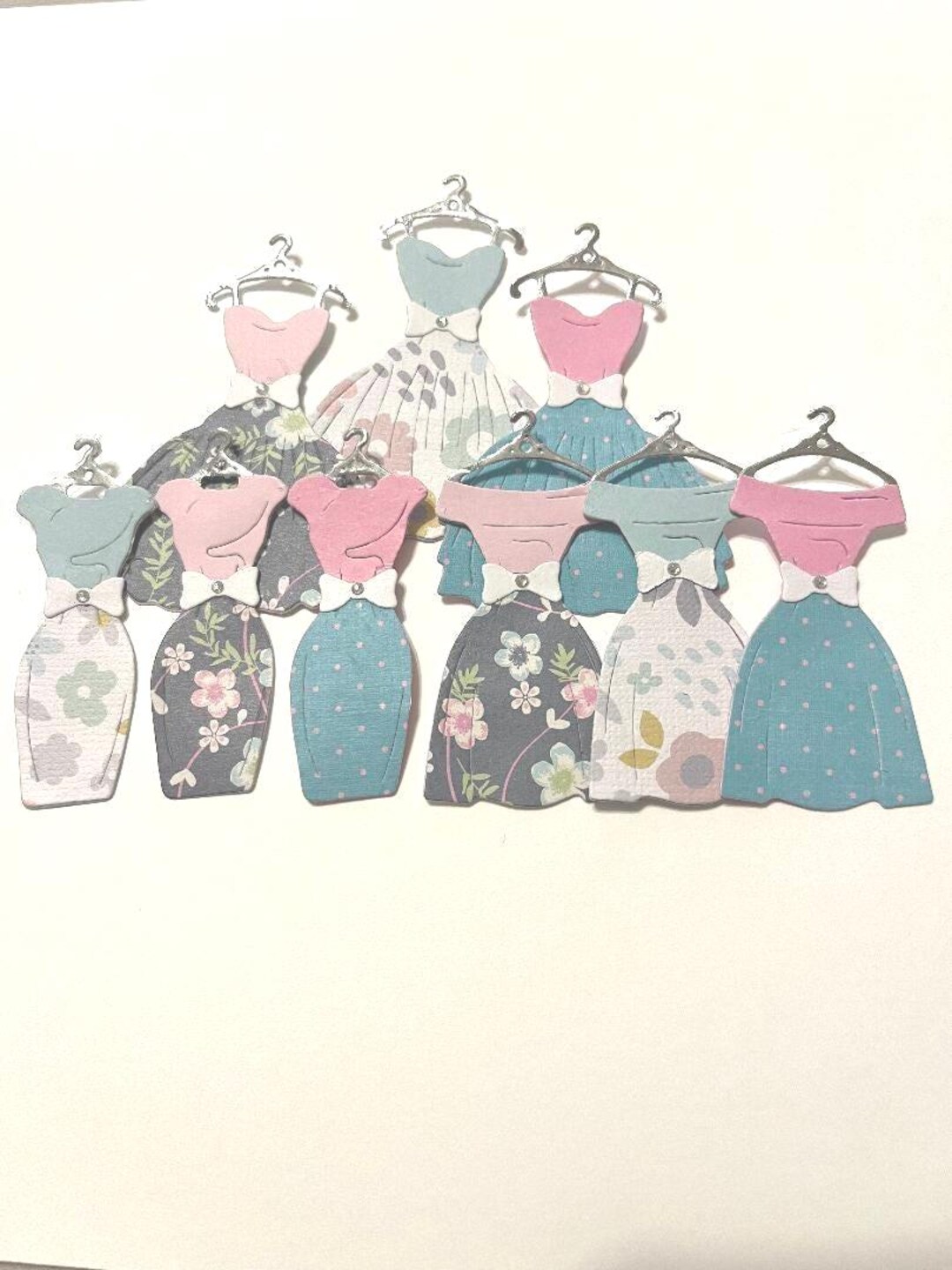Paper Dress Cut Outs/die Cut Dress Shapes. FREE SHIPPING IN U.s./fast ...