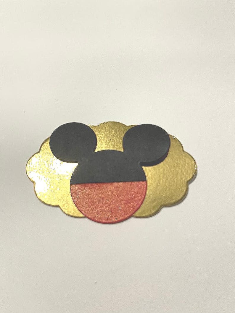 Mickey Mouse Cut Out Paper Embellishments. Set of 12. FREE SHIPPING IN ...