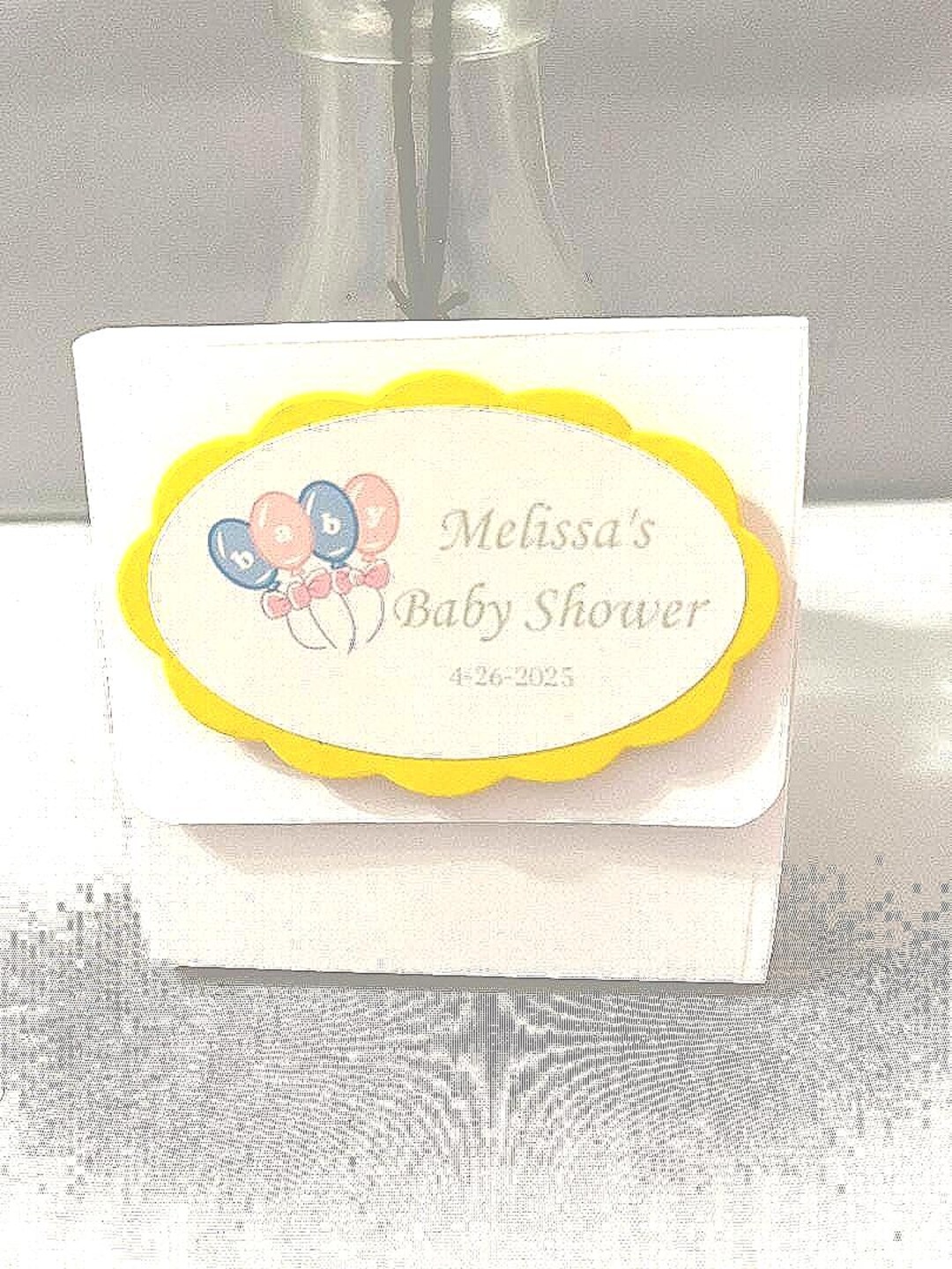 Baby Shower Favor Notepad Baby Shower Favor Unique Baby Shower Favor ...