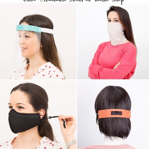 Kids Face Shield Visor Flip Up and Fixed PPE Reusable Face | Etsy