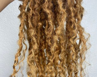 Curly Loc Extensions - Etsy