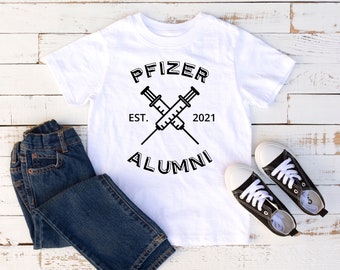 Pfizer T Shirt - Etsy