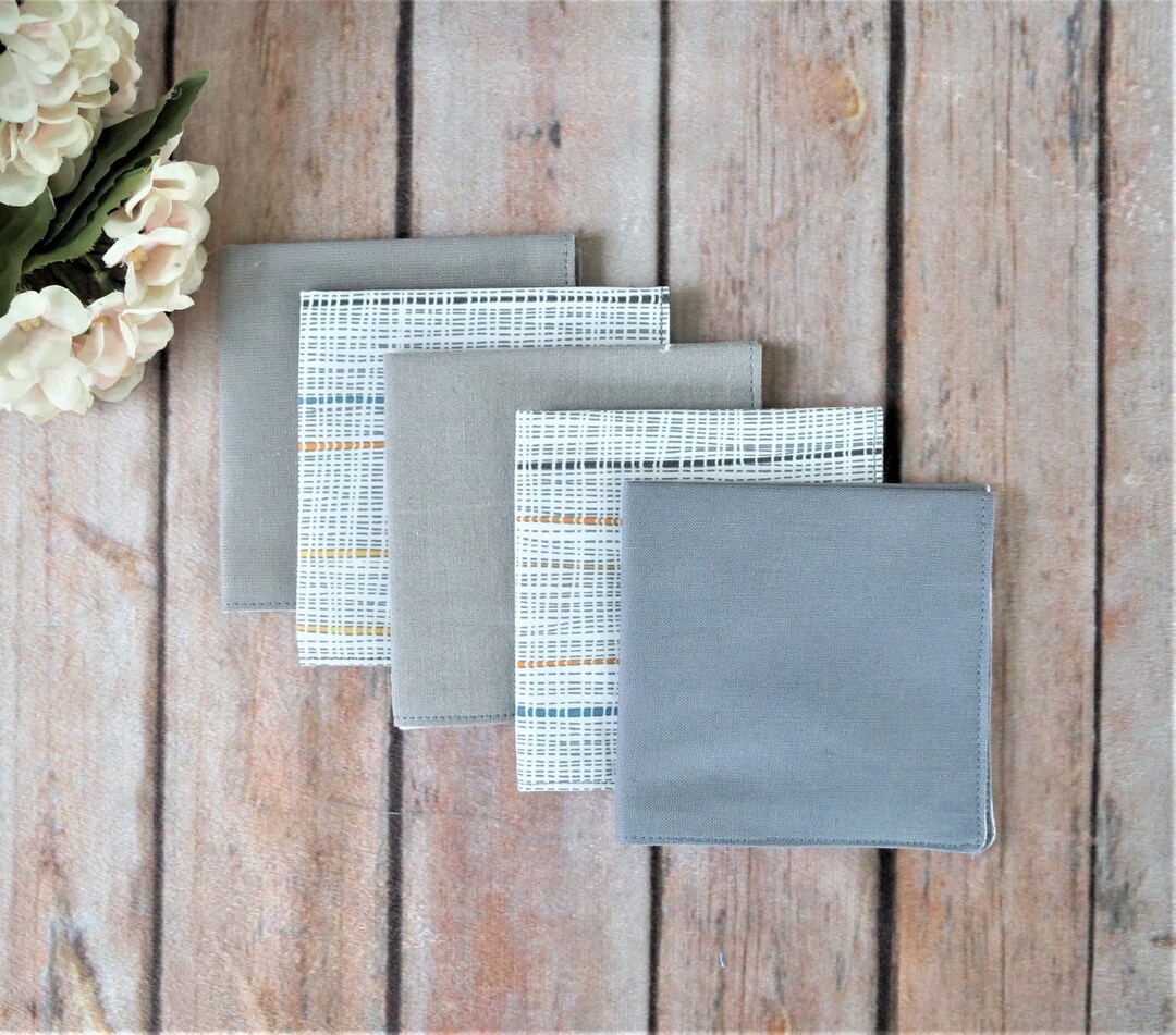 5 Cloth Handkerchiefs Special Offer Basic Color Selectable Children ...