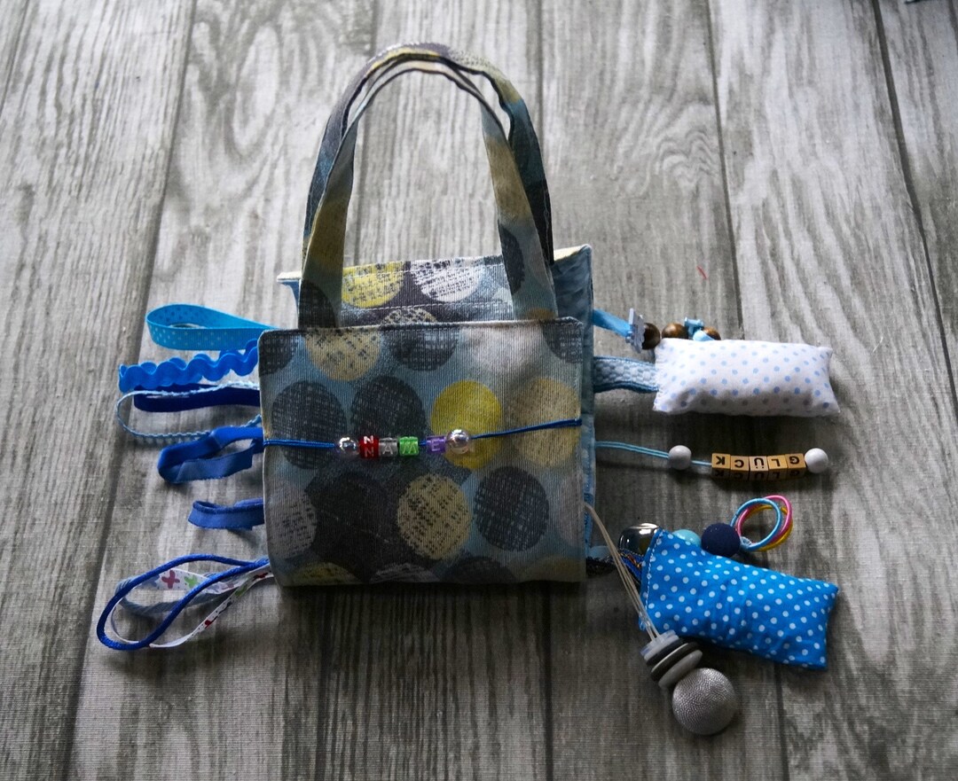 Mini Muff Two-sided Nesting Blanket Unique Dementia Blanket Motor ...