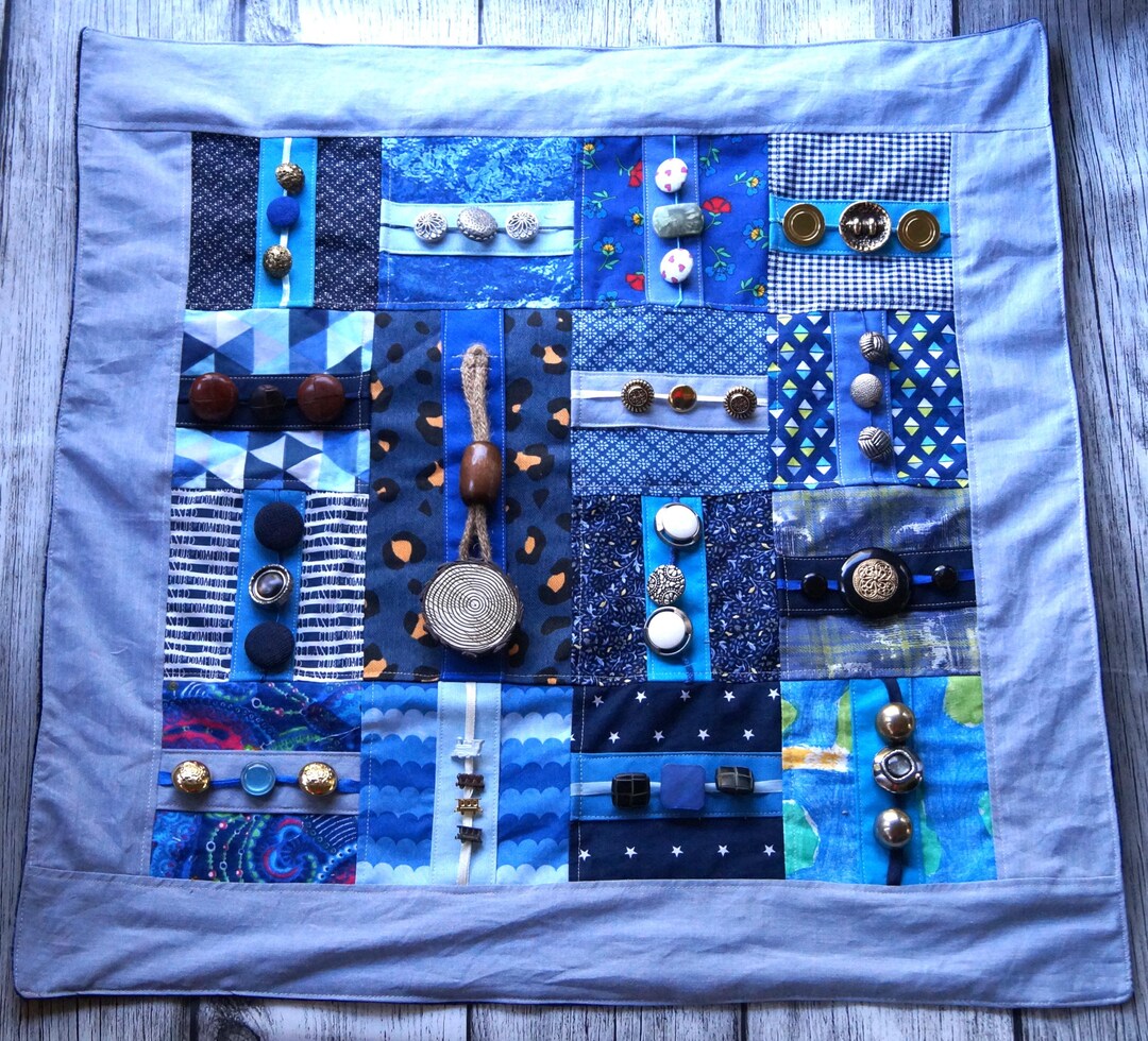 New Magnetic Blanket With Button Labyrinth Nesting Blanket Dementia ...