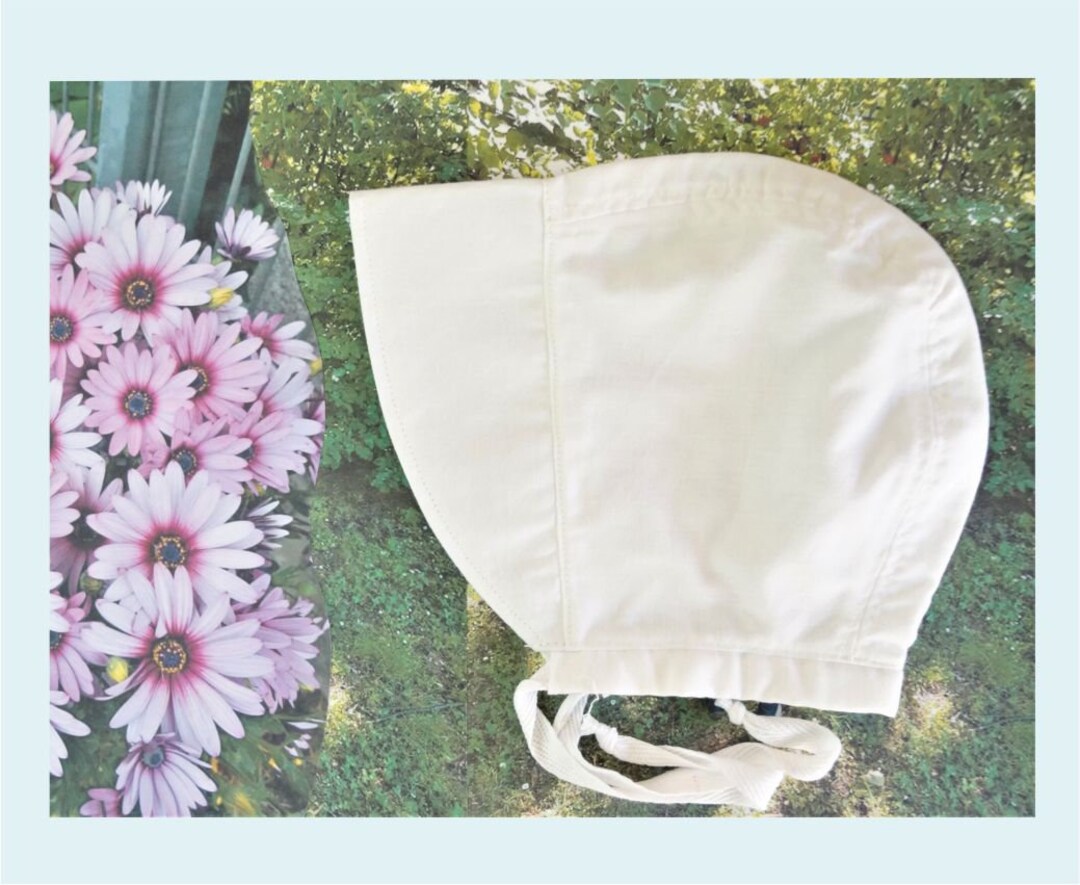 Baby Hood Basic Color Selectable White to Tie Children's Cap Hat Sun ...