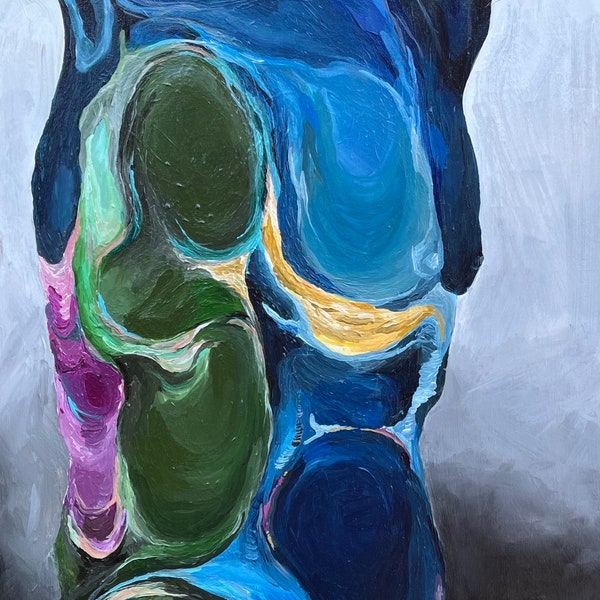 Male Figure Study - Etsy