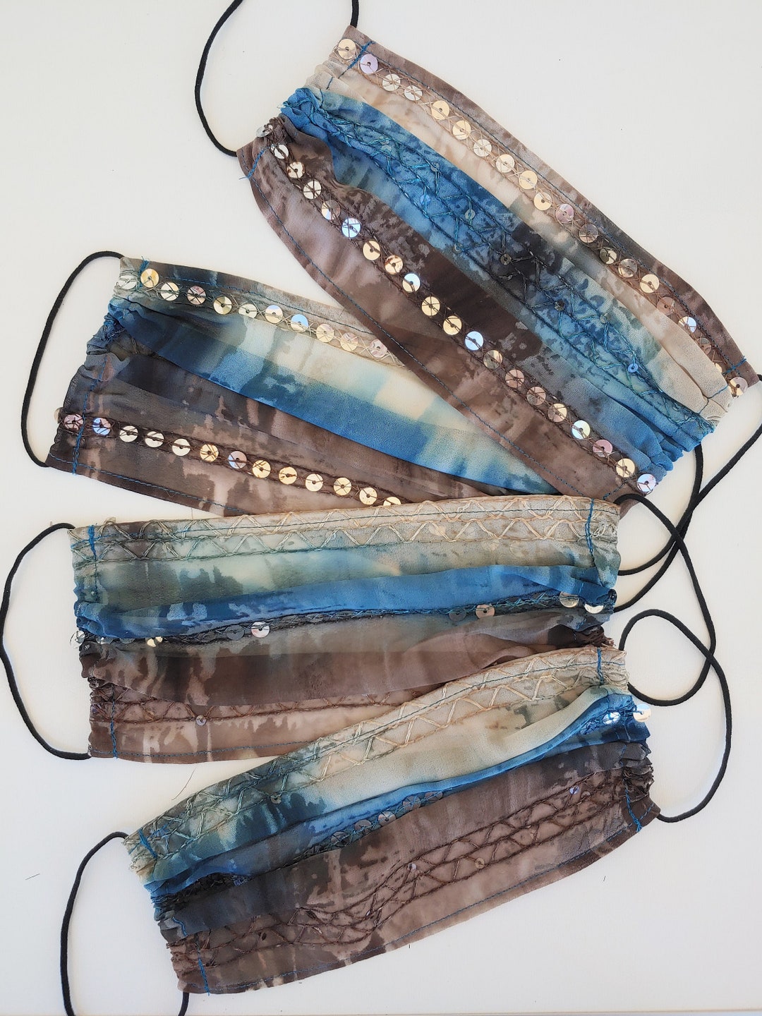 Super Thin Face Mask| Breathable | Sheer Chiffon Face Mask | Single ...