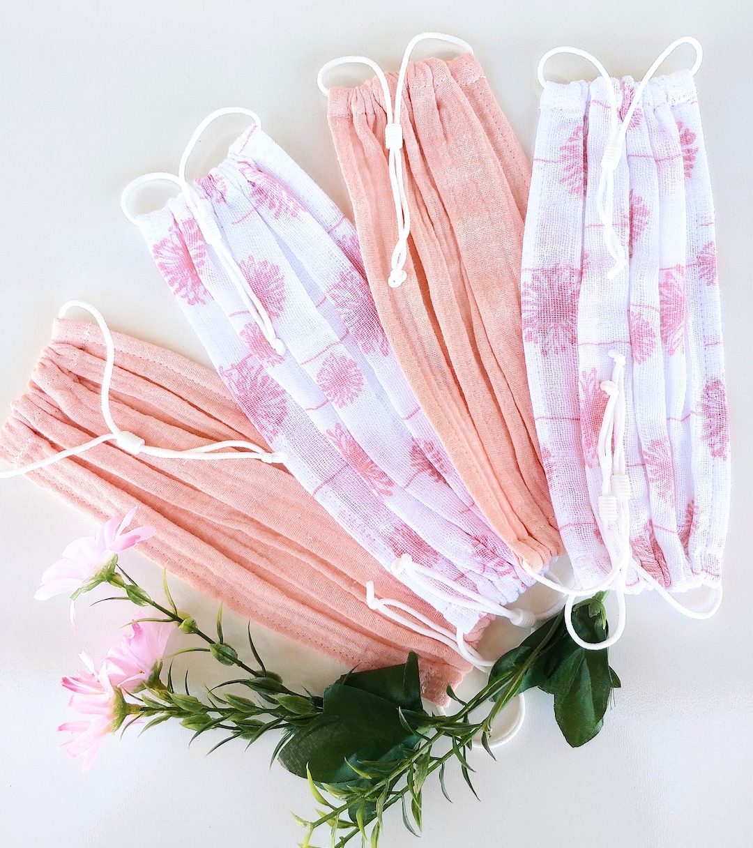 Super Thin Face Mask| DOUBLE Gauze Muslin Mask| Single Layer ...