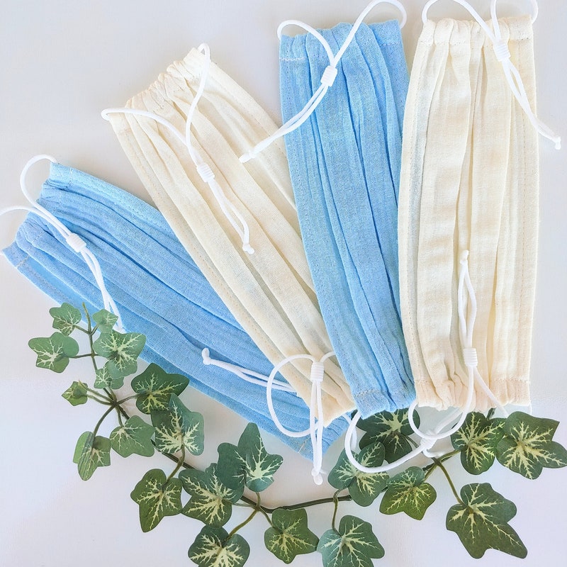 Seersucker Face Mask - Etsy