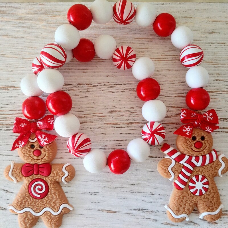 Gingerbread Garland - Etsy