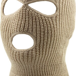 Personalized Ski Mask Custom Text Embroidery Three Hole Ski - Etsy