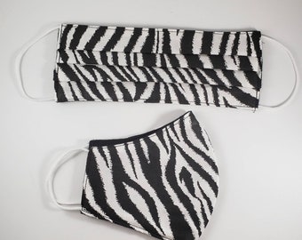 Zebra Mask | Etsy
