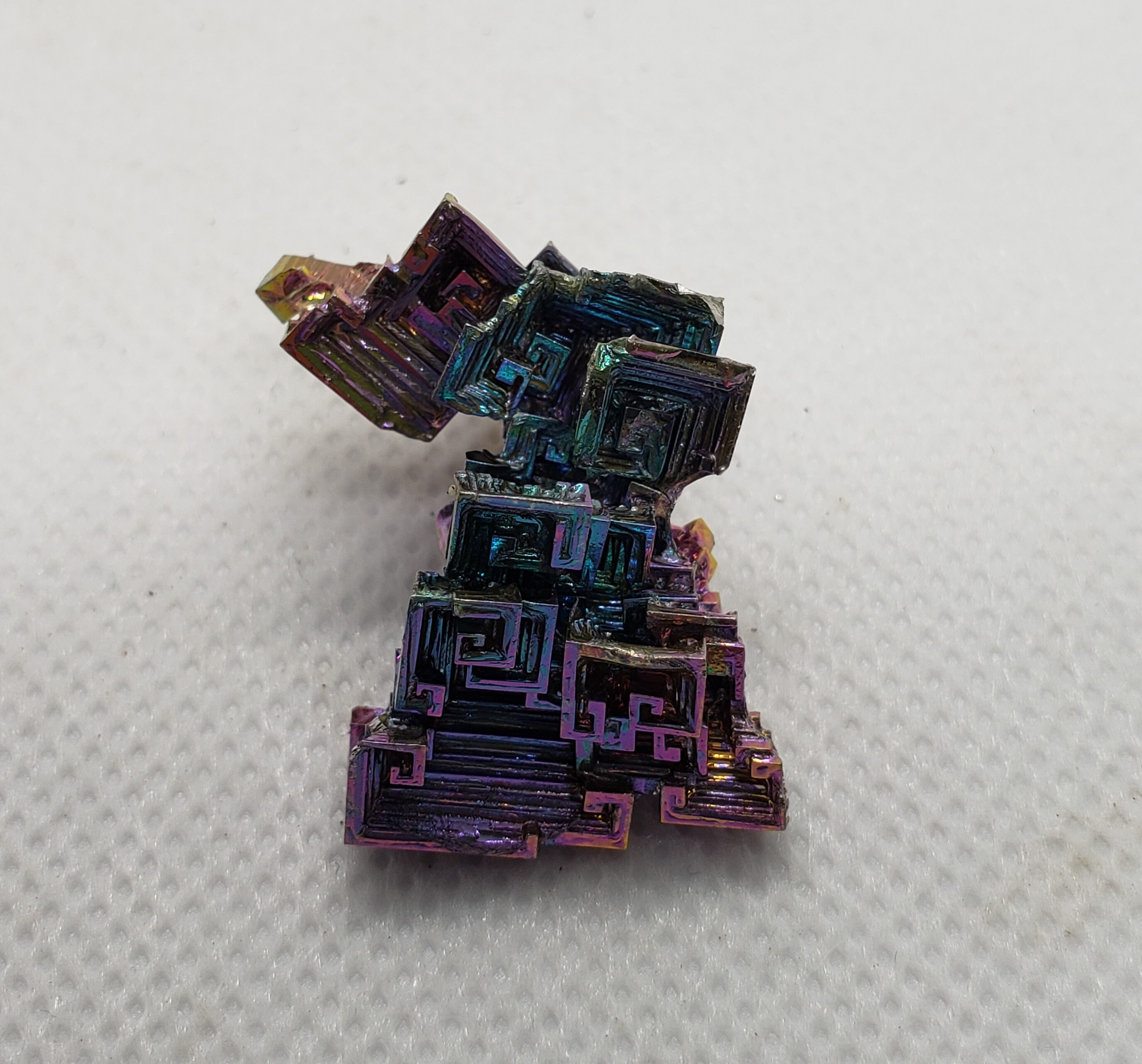 Rainbow Bismuth Created Crystal - Etsy