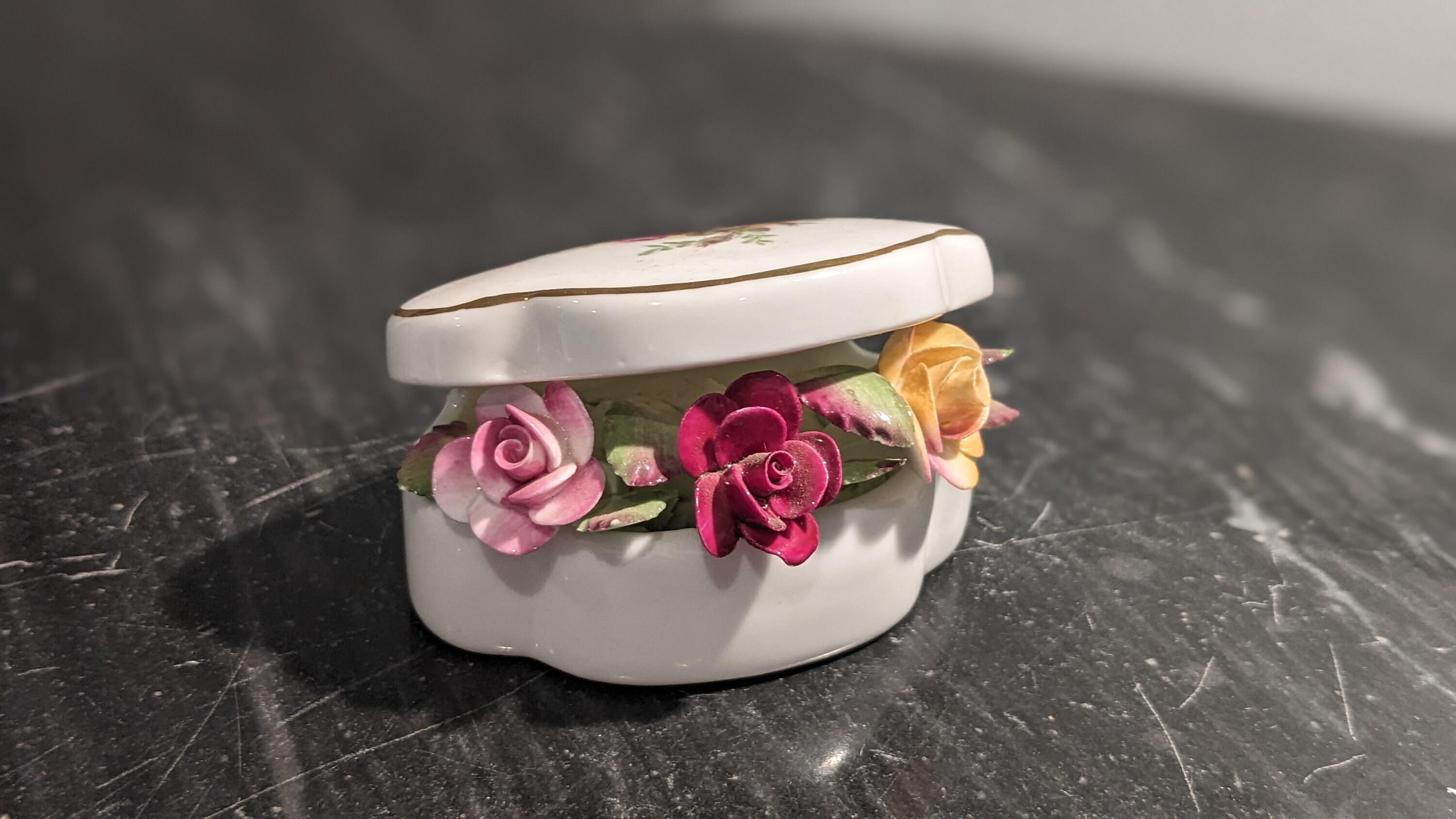 Royal Albert Old Country Roses Pill Box Décor - Etsy