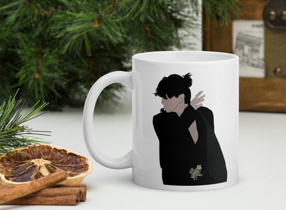 Jungkook Iconic Look Mug JK Idol coffee cup Kpop performance | Etsy
