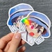 Hobi WOW Meme Sticker: Hope World Holographic Vinyl Stickers - Etsy