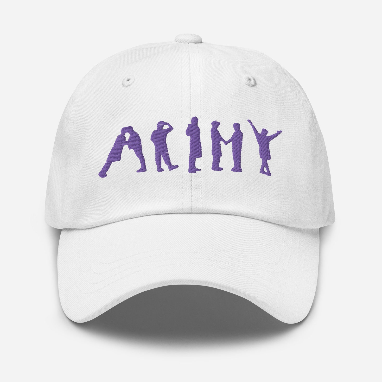 Embroidered ARMY Apobangpo Dad Hat: Kpop Cap - Etsy