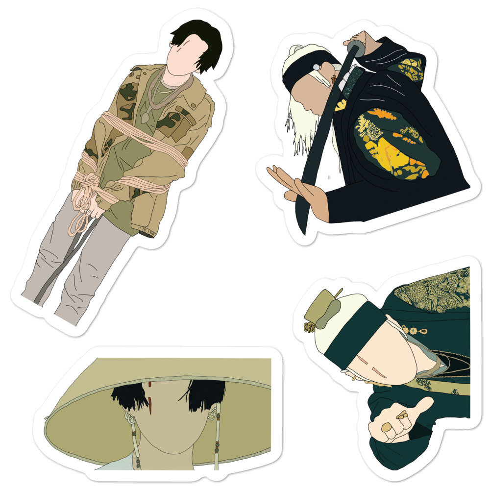 Agust D Daechwita Kpop Sticker Pack Suga Stickers - Etsy
