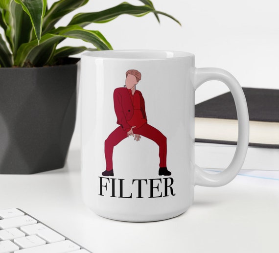 Jimin Filter Mug Kpop coffee cup Map of the soul 7 tea mug | Etsy