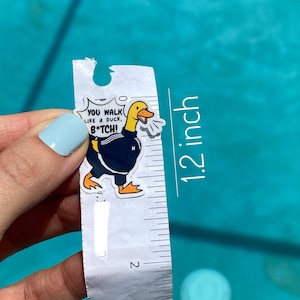 Joonie Duck Sticker: Kpop You Walk Like a Duck B*tch Stickers - Etsy