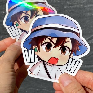 Hobi WOW Meme Sticker, Jhope Holographic Vinyl Stickers, Sweet Dreams ...