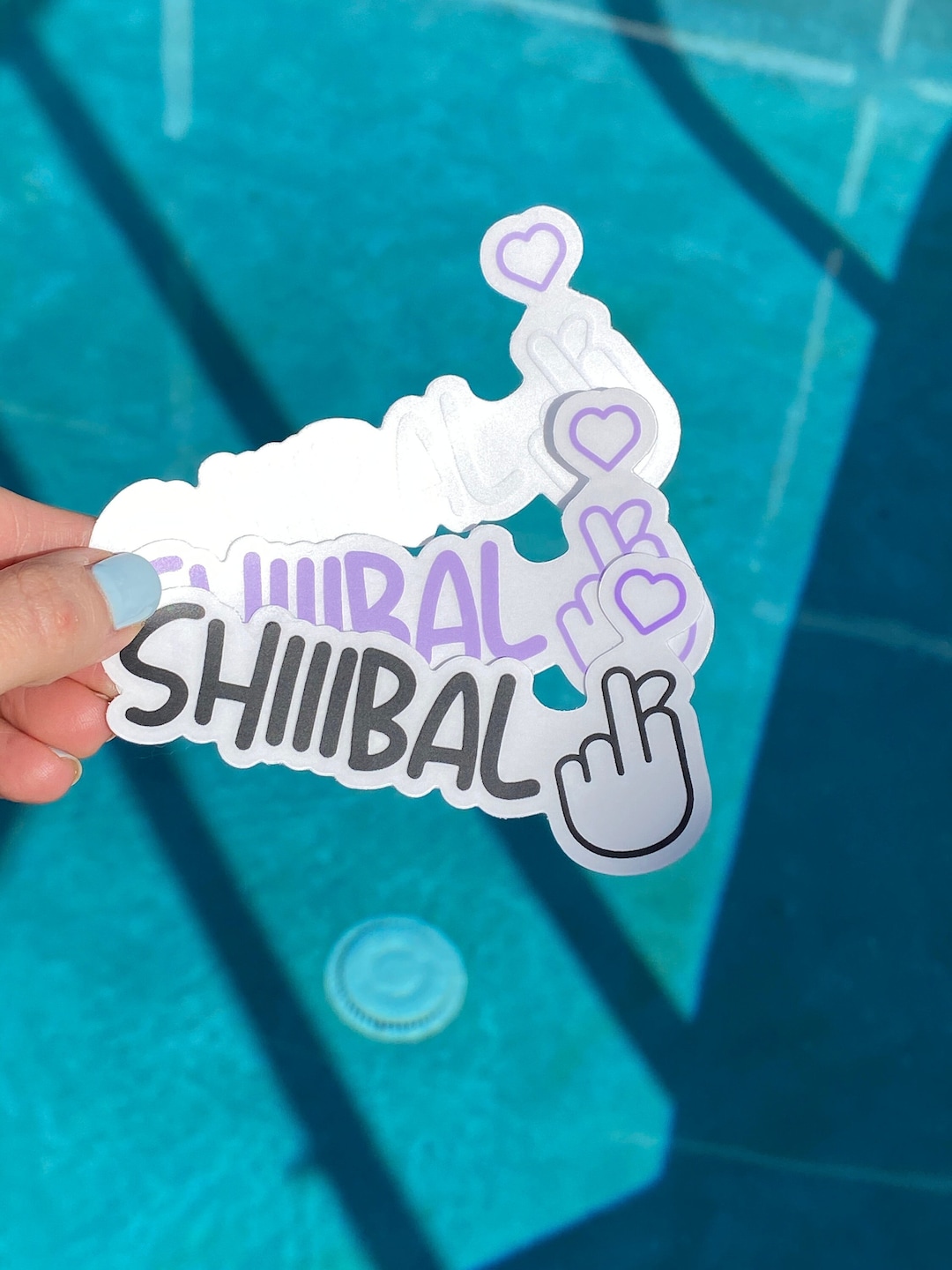 Shibal in English Clear Sticker: Kdrama Kpop Stickers - Etsy