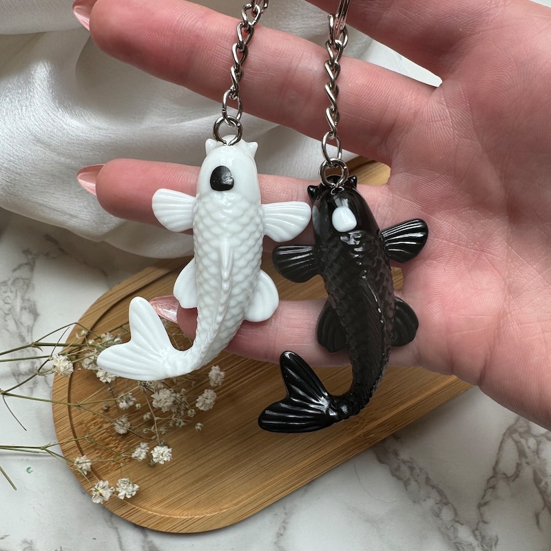 Fish Keychain - Etsy