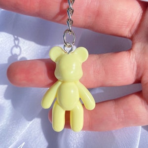 Small Vibrant Bear Keychains, Stocking Stuffer, Christmas - Etsy