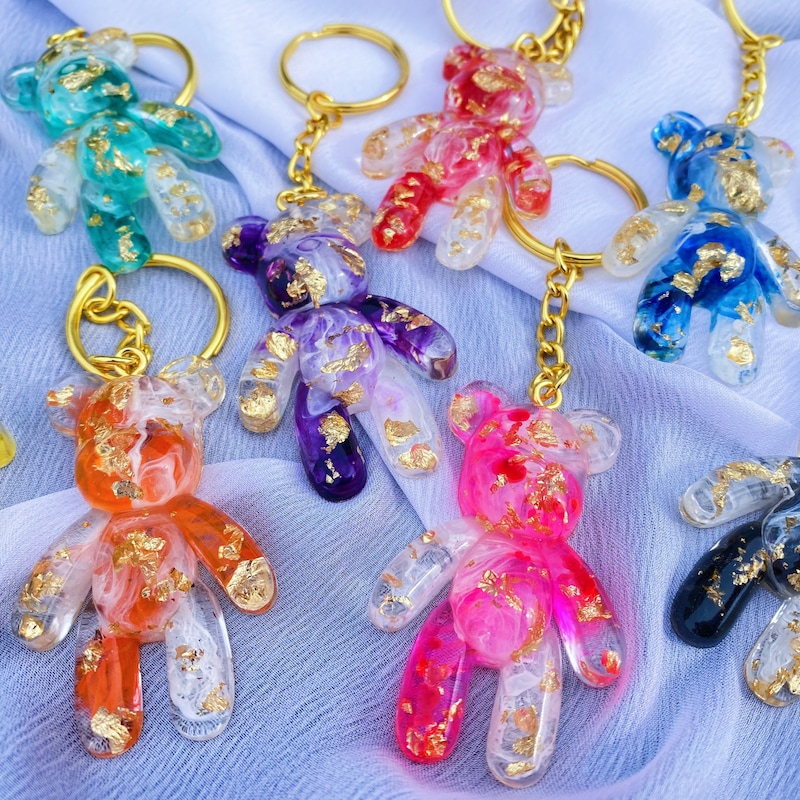 Bear Keychain - Etsy