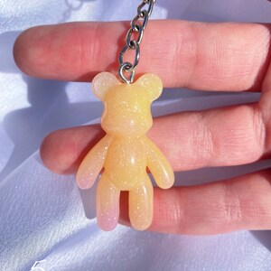 Small Vibrant Bear Keychains, Stocking Stuffer, Christmas - Etsy