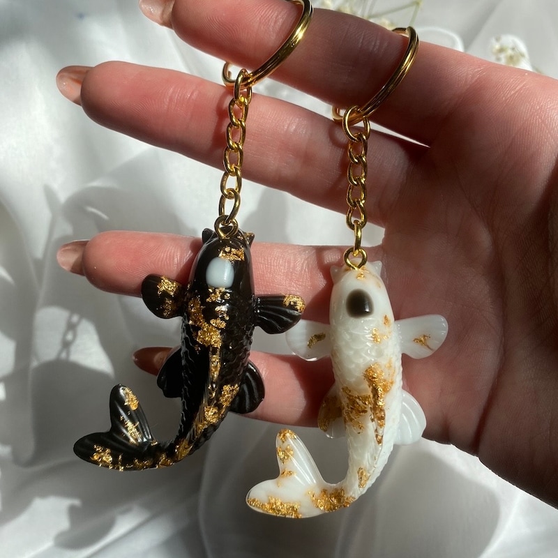 Fish Keychain - Etsy