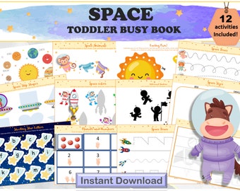 Space Busy Book - Etsy