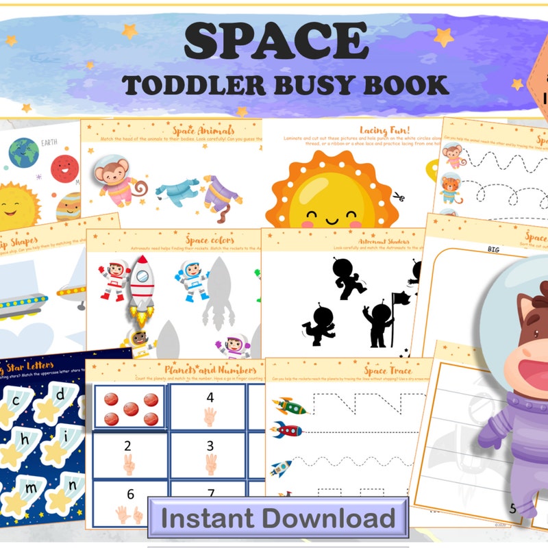 Quiet Book Space - Etsy