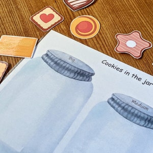 Sort by Size Worksheet, Size Sorting Game, Educational Preschool ...