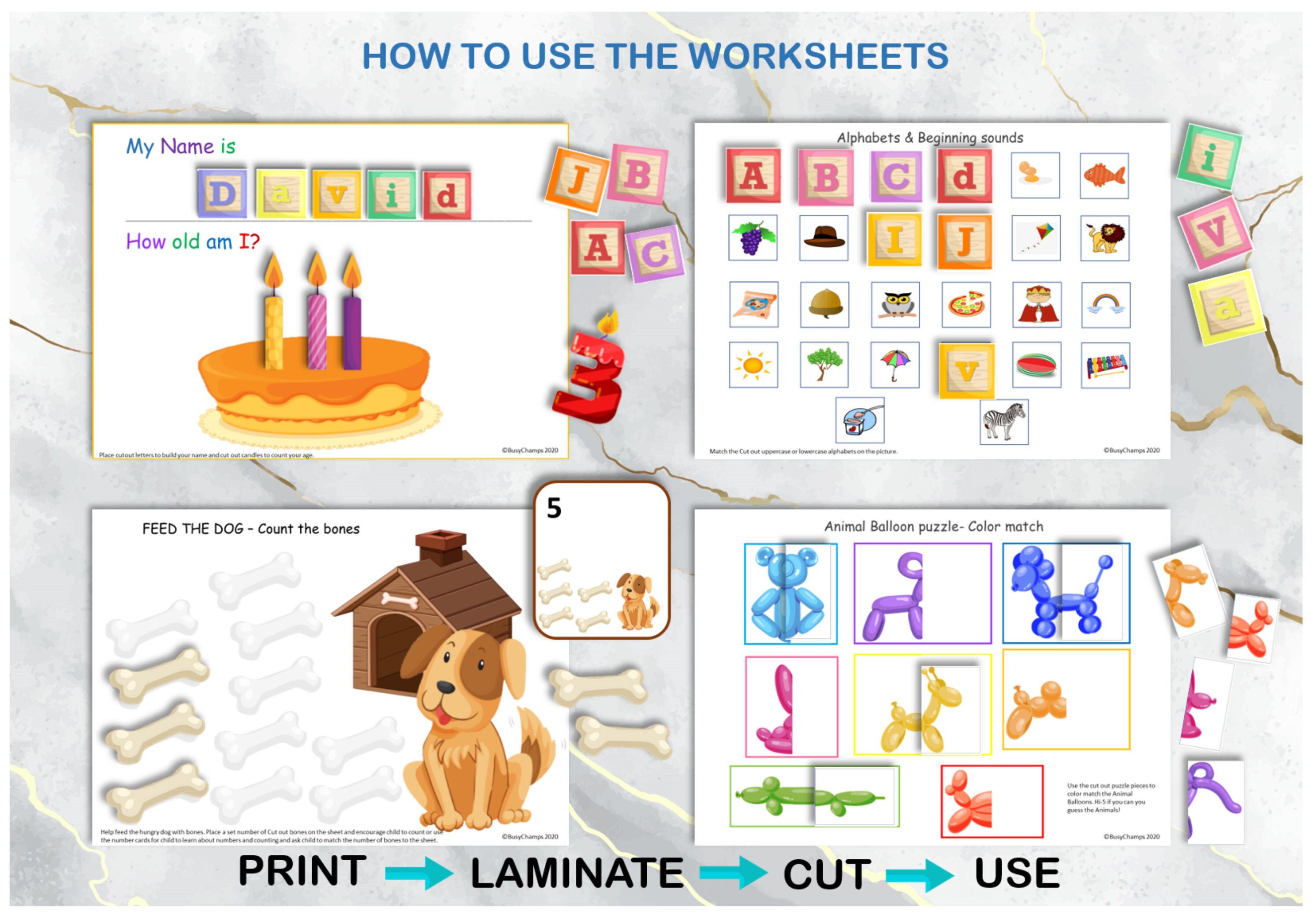 Preschool BUSY BOOK PRINTABLE Preschool Learning Binder | Etsy Australia