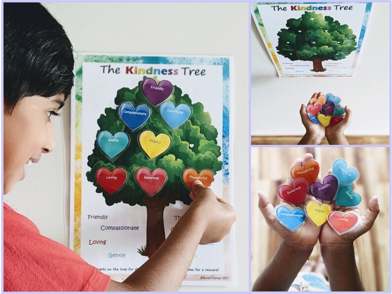 Kindness Activity Printable, Behavior Management, Reward Chart, Acts of ...