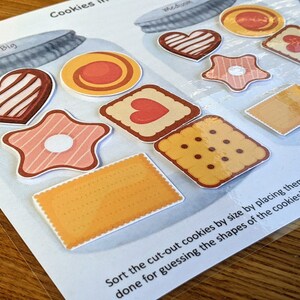 Sort by Size Worksheet, Size Sorting Game, Educational Preschool ...