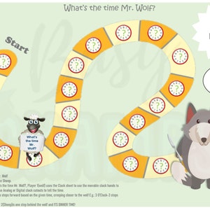 Clock for Toddlers and Preschoolers, Telling Time, Busy Book Sheets ...