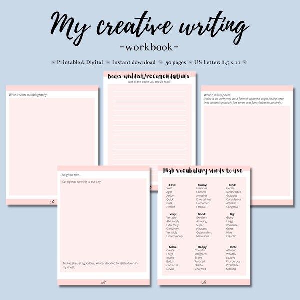 Creative Writing - Etsy