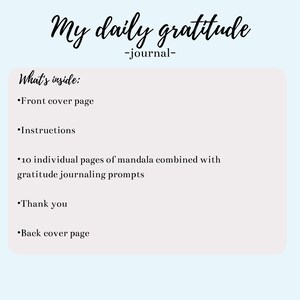 My daily gratitude Journal Gratitude journal Gratitude | Etsy