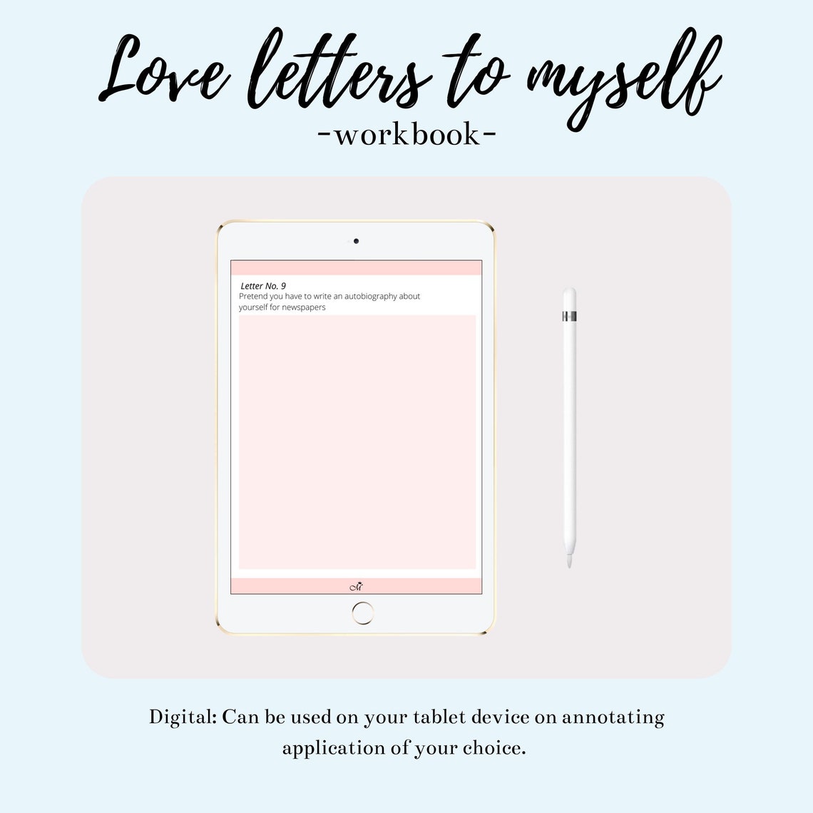 Love Letters to Myself Workbook Self Love Workbook Self - Etsy