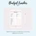 Budget Tracker Kit Finance Tracker Expense Tracker - Etsy