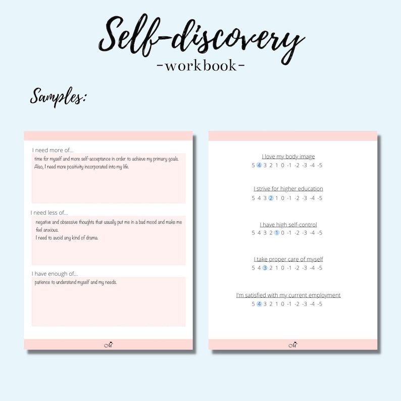 Self-discovery - Journal | Self Discovery Workbook | Self Discovery ...